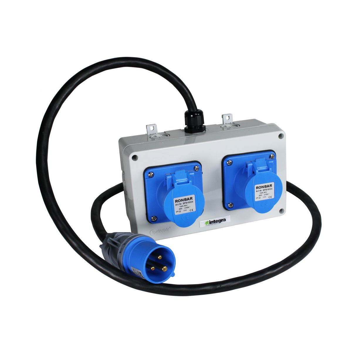 16 Amp Commando Cable Y-Splitter | DCDI