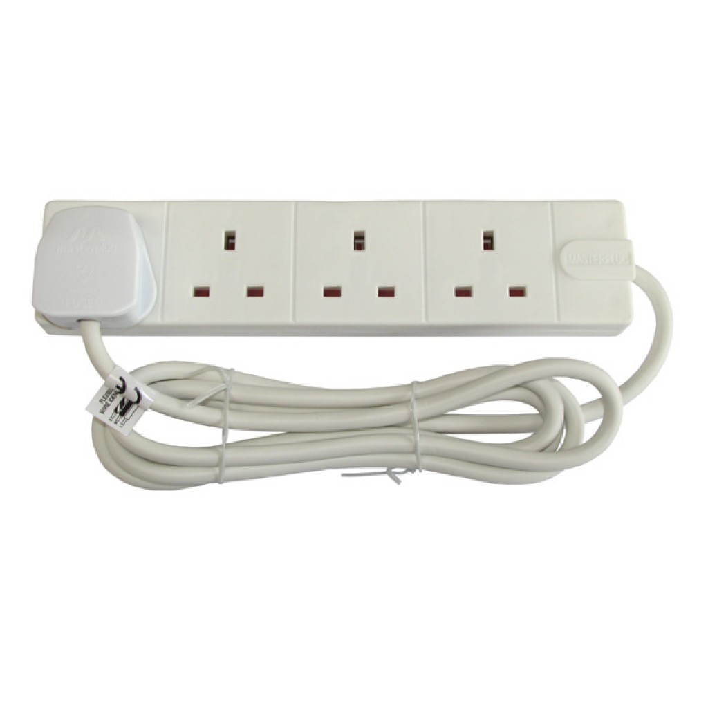 2m 4 Gang 13a Extension Block | DCDI