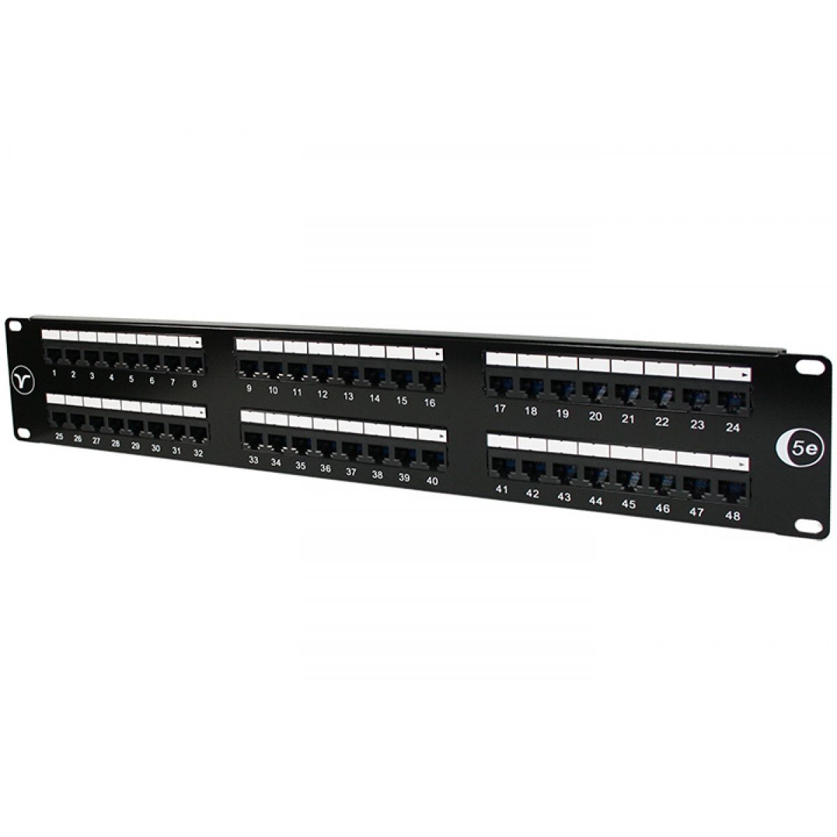 Cat5e Patch Panel UTP RJ45 | Data Comms Direct | DCDI