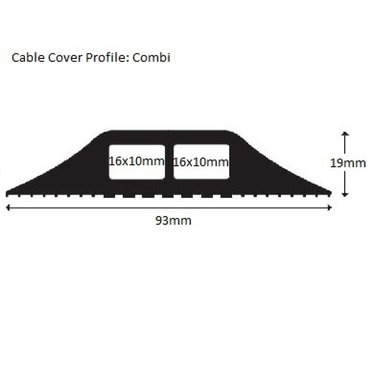 Combi Profile Safety Cover - per metre | DCDI