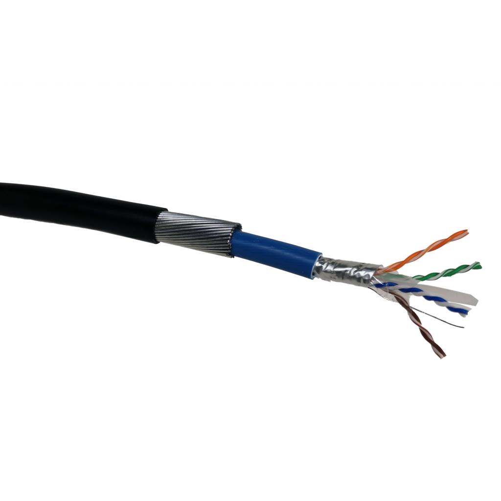 Steel Wire Armoured SWA Cat6 FTP Shielded External Cable | DCDI