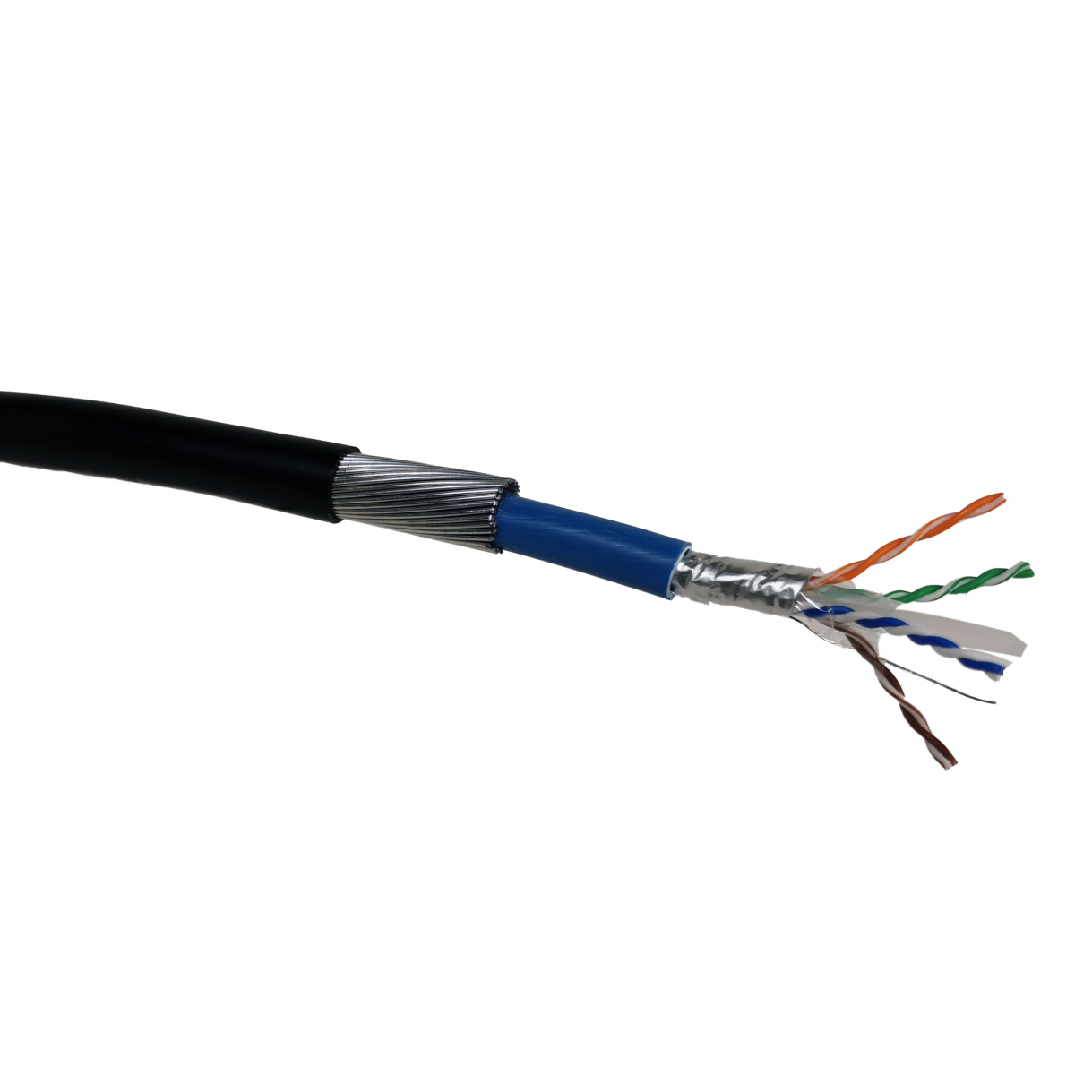 Steel Wire Armoured SWA Cat6 FTP Shielded External Cable | DCDI