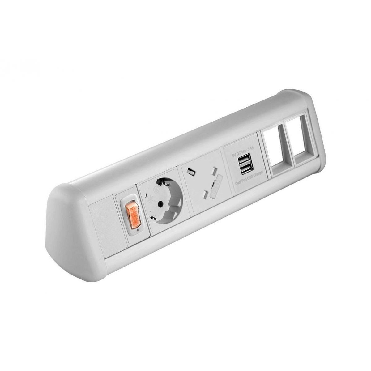 Desktop Schuko With USB & LJ6C | DCDI