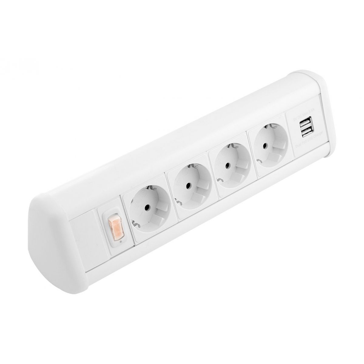 Desktop Euro PDU With USB Charger | DCDI