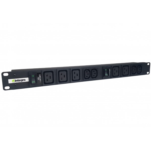IEC C13 & C19 1U PDU - Combination Socket