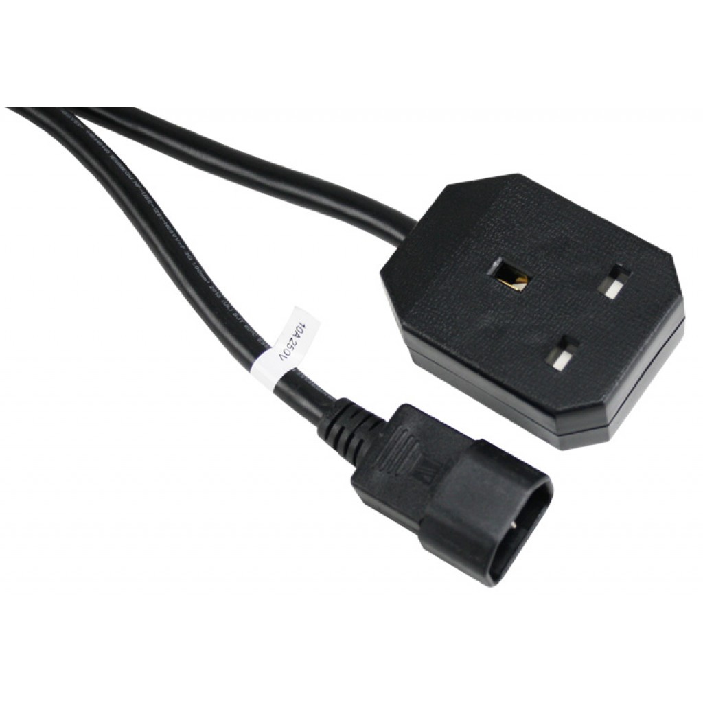 IEC C14 To UK Socket | DCDI