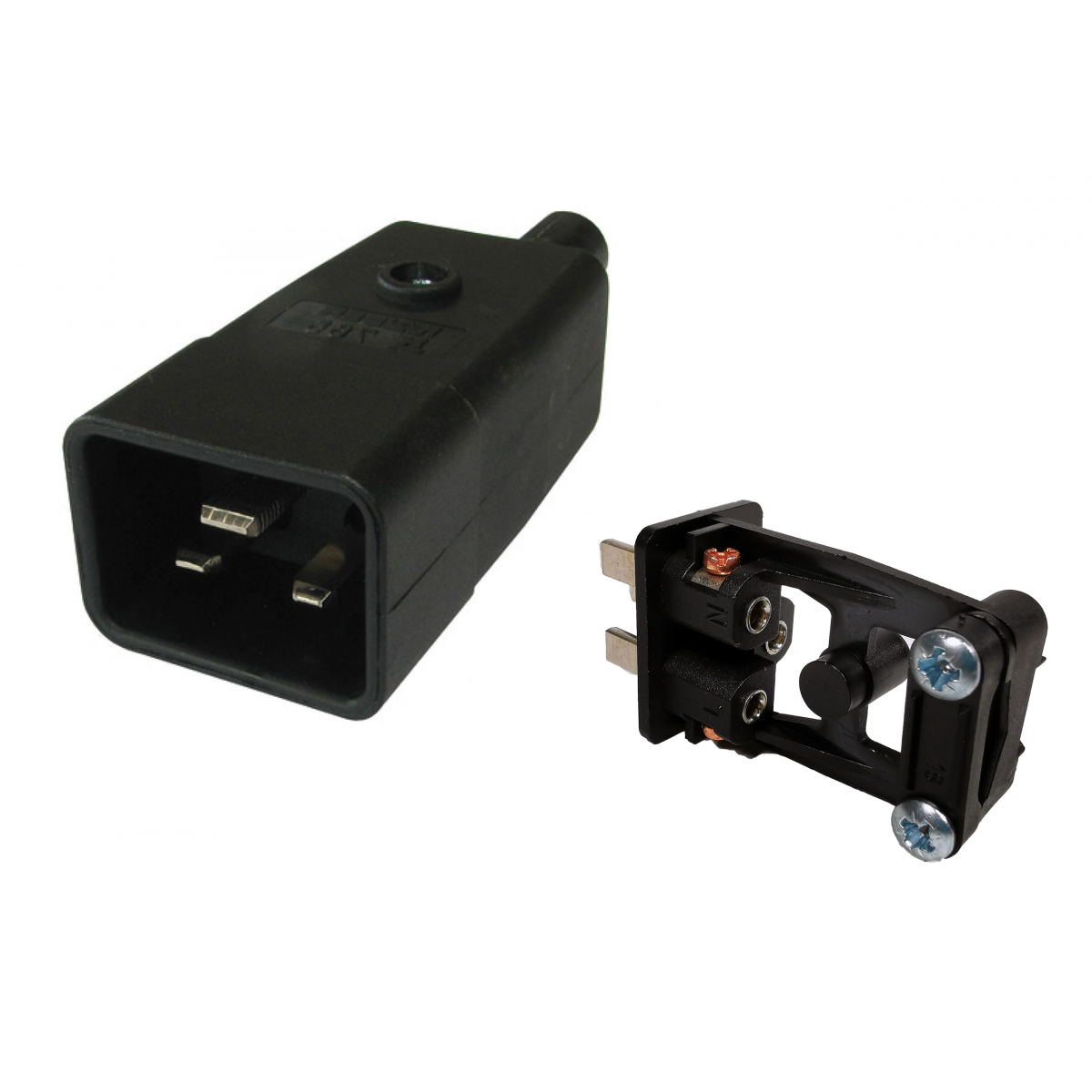 IEC C20 Plug | ReWireable | DCDI