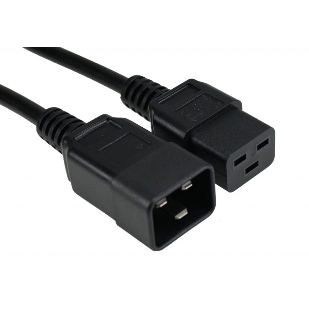 IEC C19 To C20 Power Cord | Choice Of Colours | DCDI