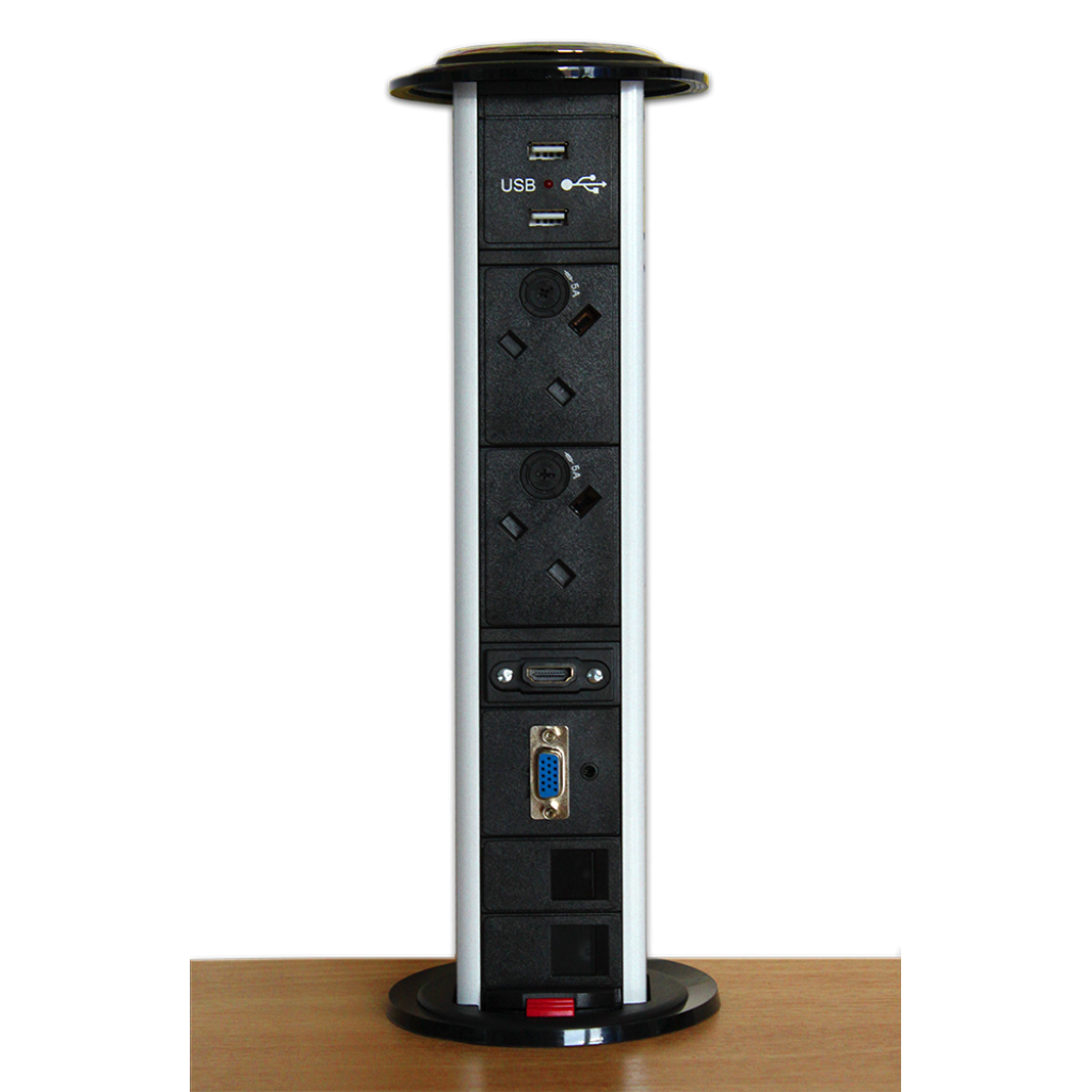 Pop Up Power Sockets Full Stack Pack Dcdi