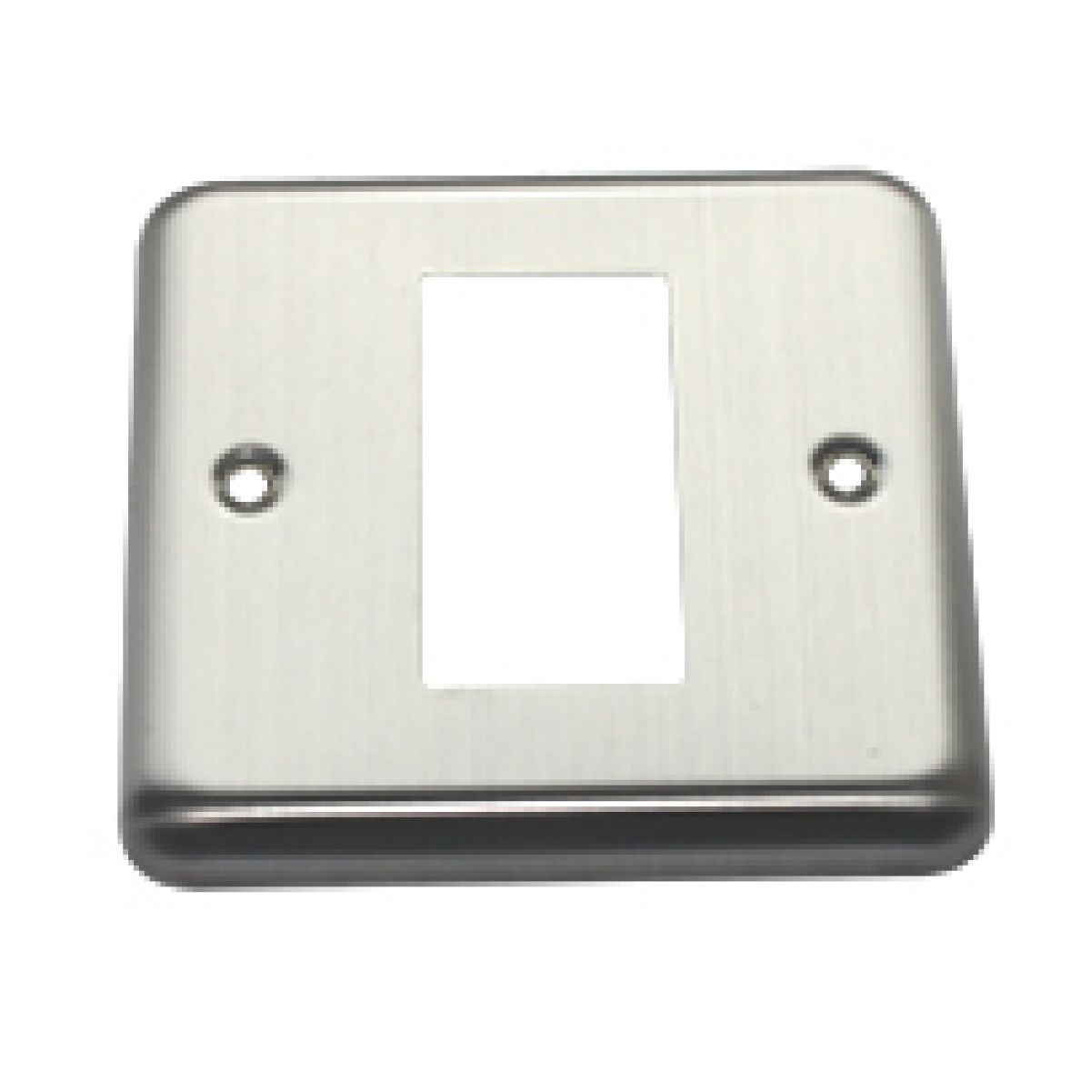 Matt Chrome Euro-Mod Faceplate | DCDI