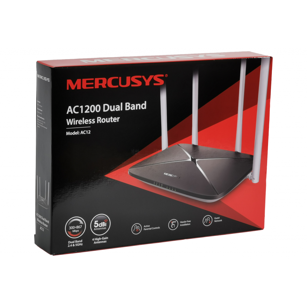 Mercusys AC1200 Ethernet Cable Router | DCDI