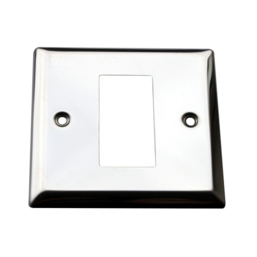 Mirror Chrome Euro-Mod Faceplate | DCDI