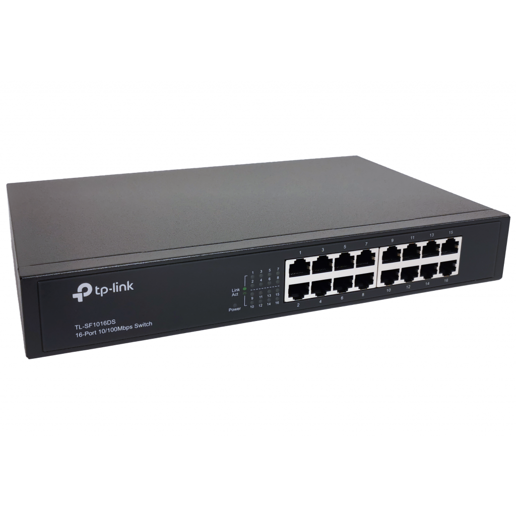 TP-Link 10/100 19" Rack/Desk Switch | Data Comms Direct | DCDI