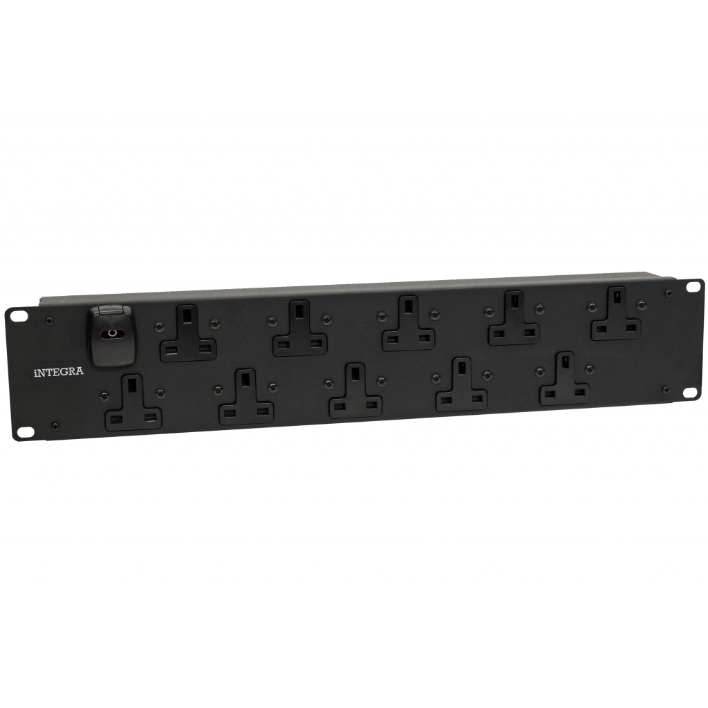 UK 13Amp 2U PDU - 19inch Rack Mounted | DCDI