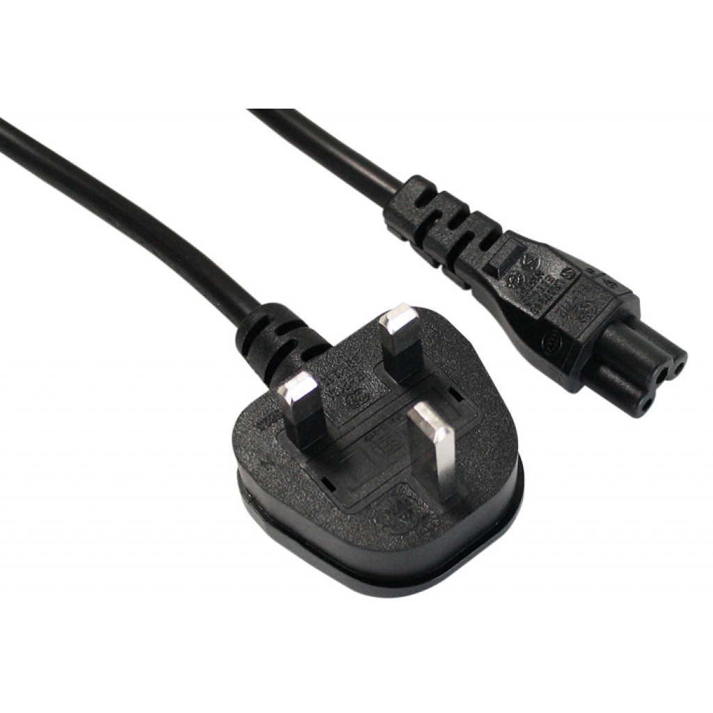 IEC C5 To UK Plug 2m Cable | DCDI