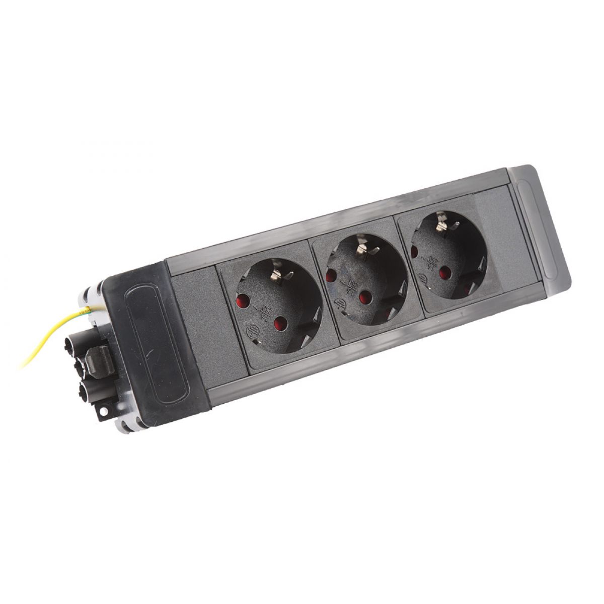 Desk Mounted Euro Schuko Socket Outlets | DCDI